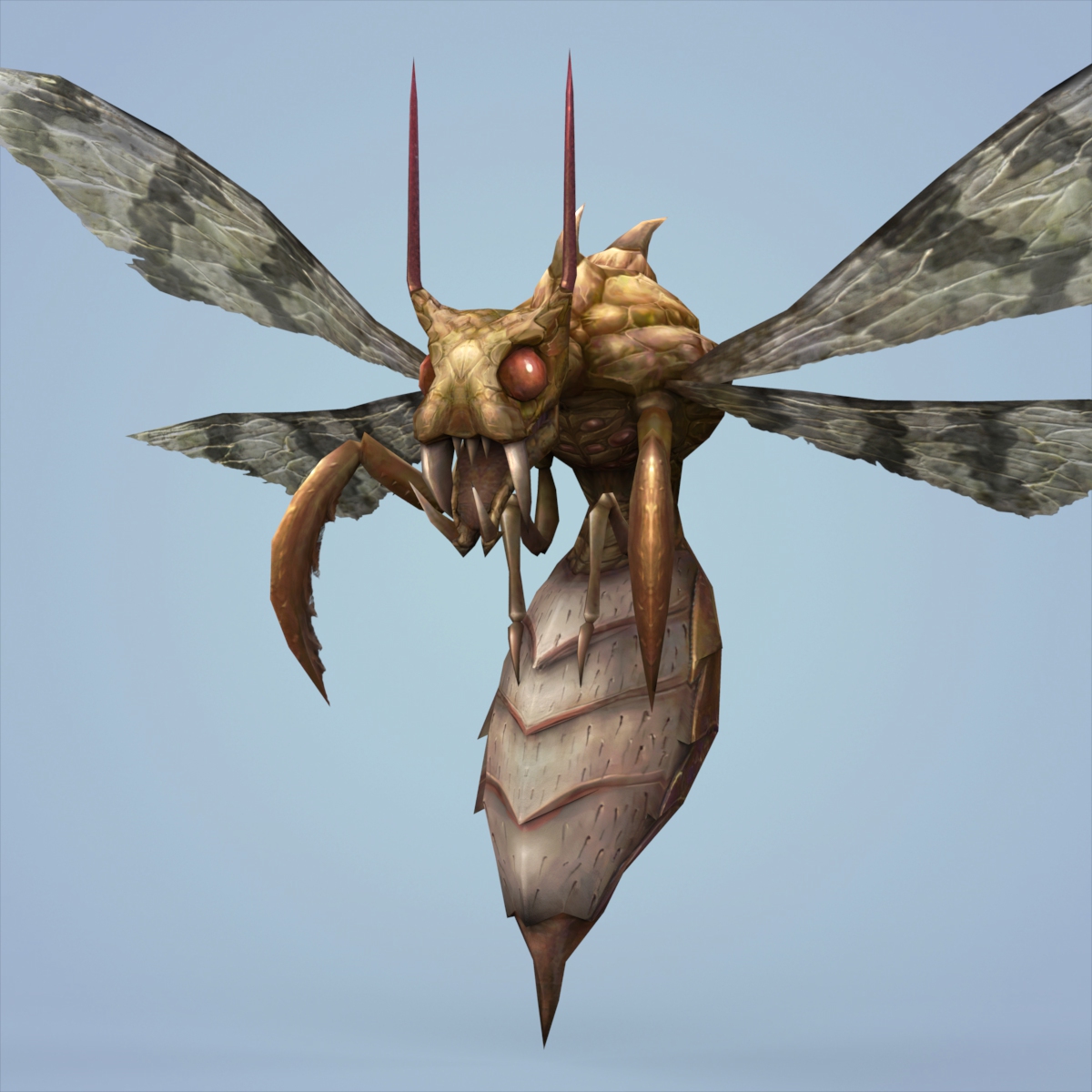 Fantasy Monster Bee by treeworld3d | 3DOcean